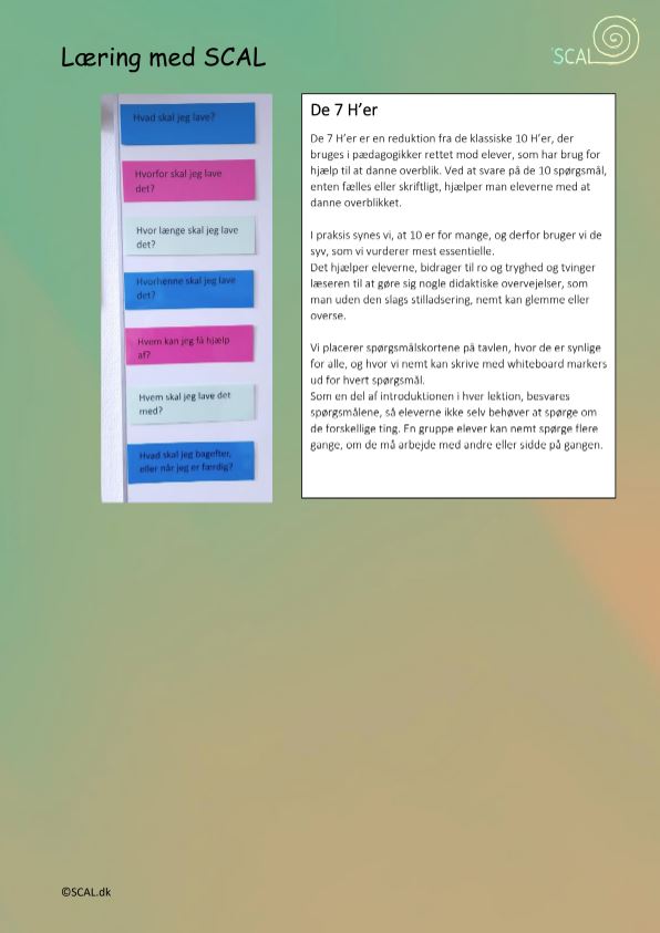 SCAL Metoden - scal.dk